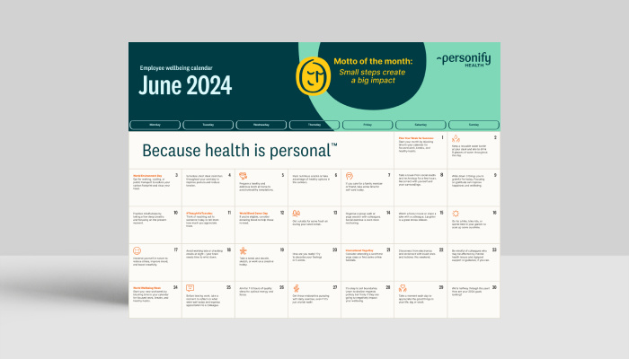 Download the June 2024 Employee Wellbeing Calendar 👉